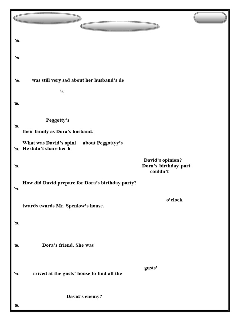 David and Dora's Love Journey | PDF