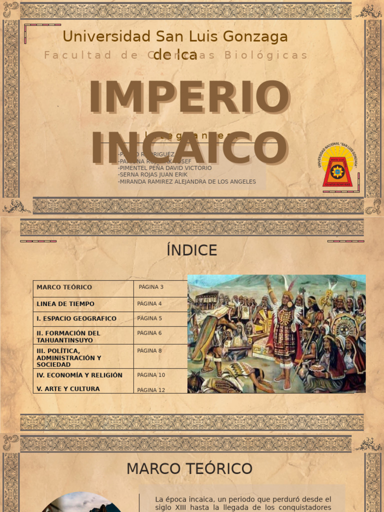Historia y Legado del Imperio Incaico | PDF | Imperio Inca