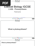 Notes - RP 06 Photosynthesis - AQA Biology GCSE | PDF | Photosynthesis
