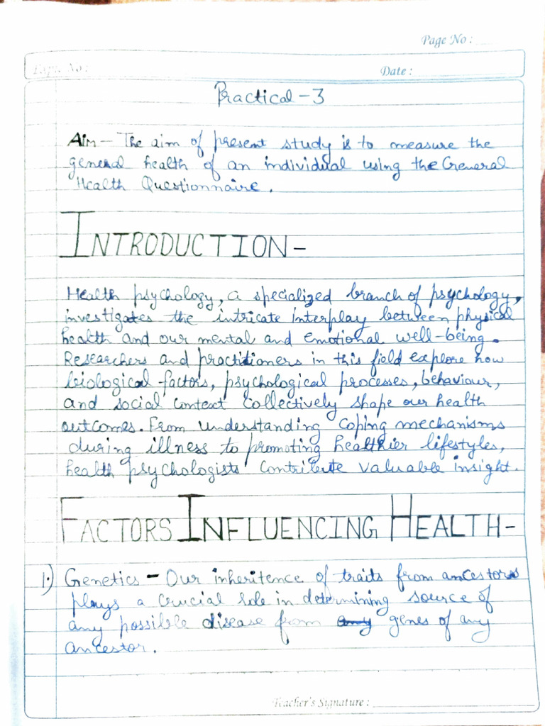 Influencing Factors on Health | PDF