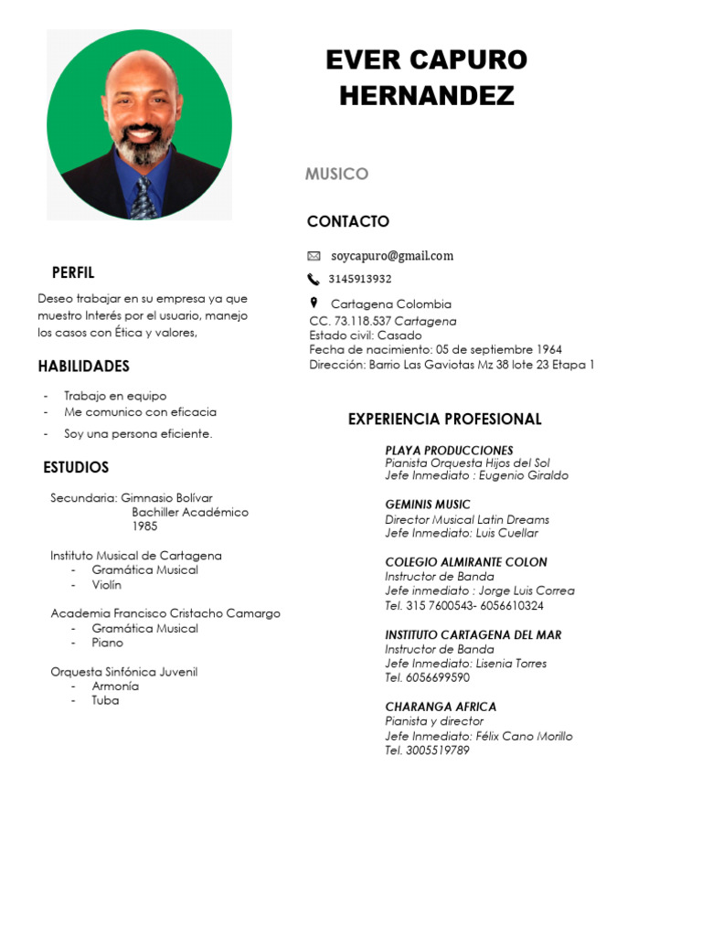 Ever Capuro | PDF | Música clásica | Las artes escénicas