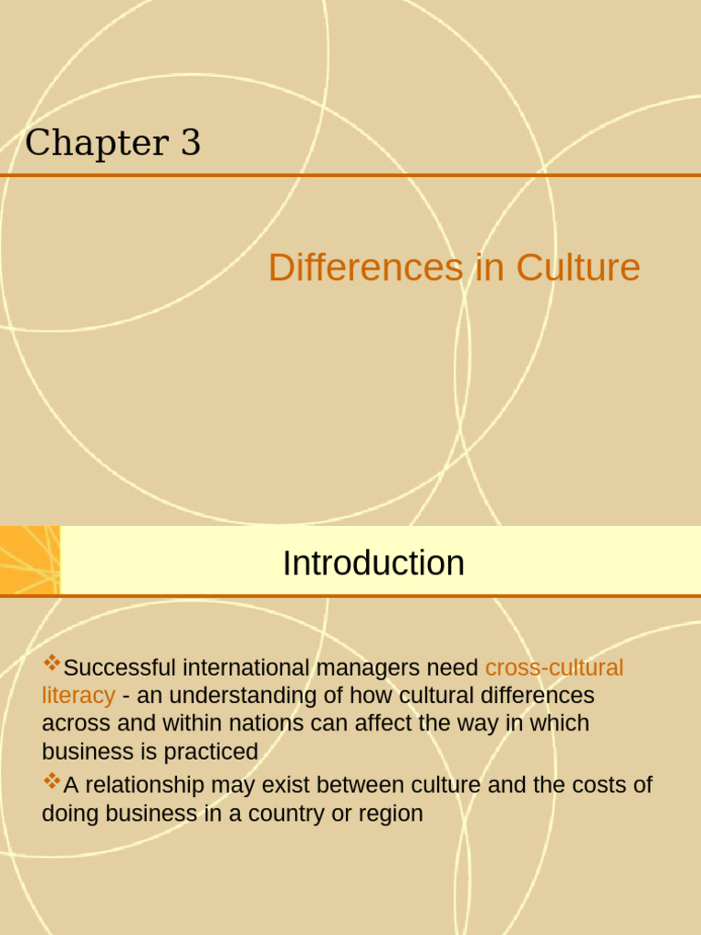 Understanding Cultural Differences in Business | PDF | Social ...