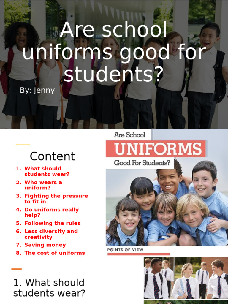 Are School Uniforms Good For Students | PDF