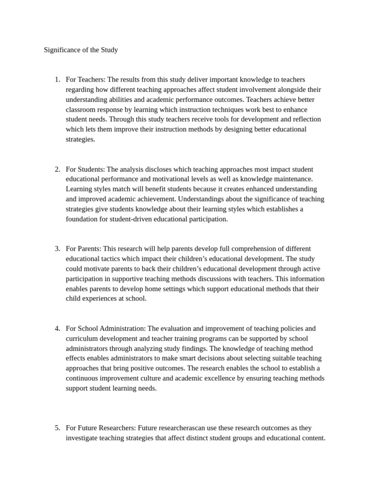 Impact of Teaching Strategies on Learning | PDF | Teaching Method ...