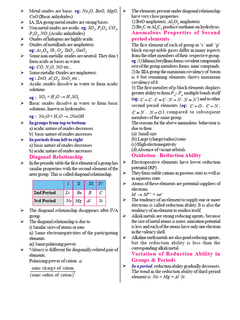 Classification of Elements Short Term Worksheet | PDF | Periodic Table ...