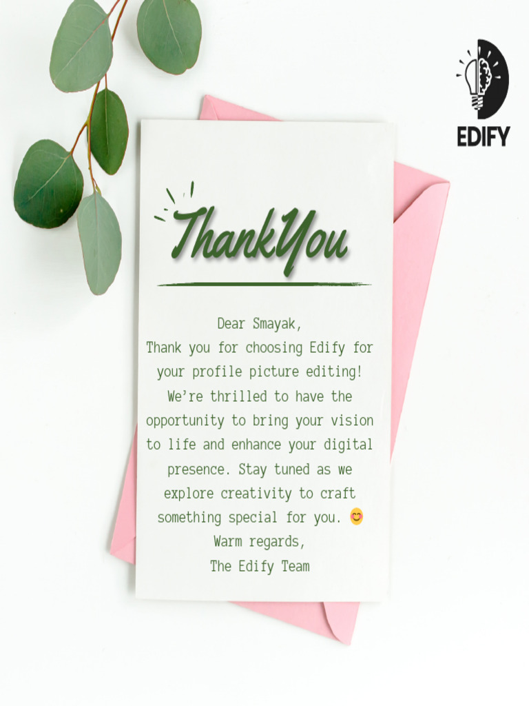 Thank You | PDF