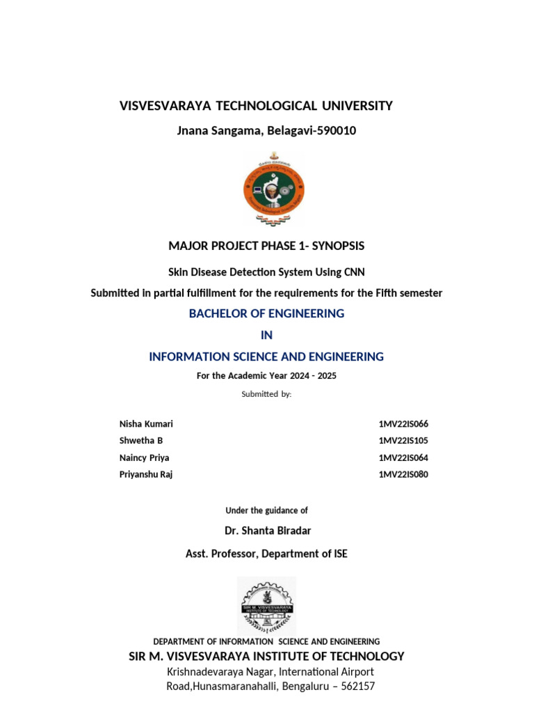 Synopsis March 02 (1.1) | PDF | Medical Diagnosis | Deep Learning