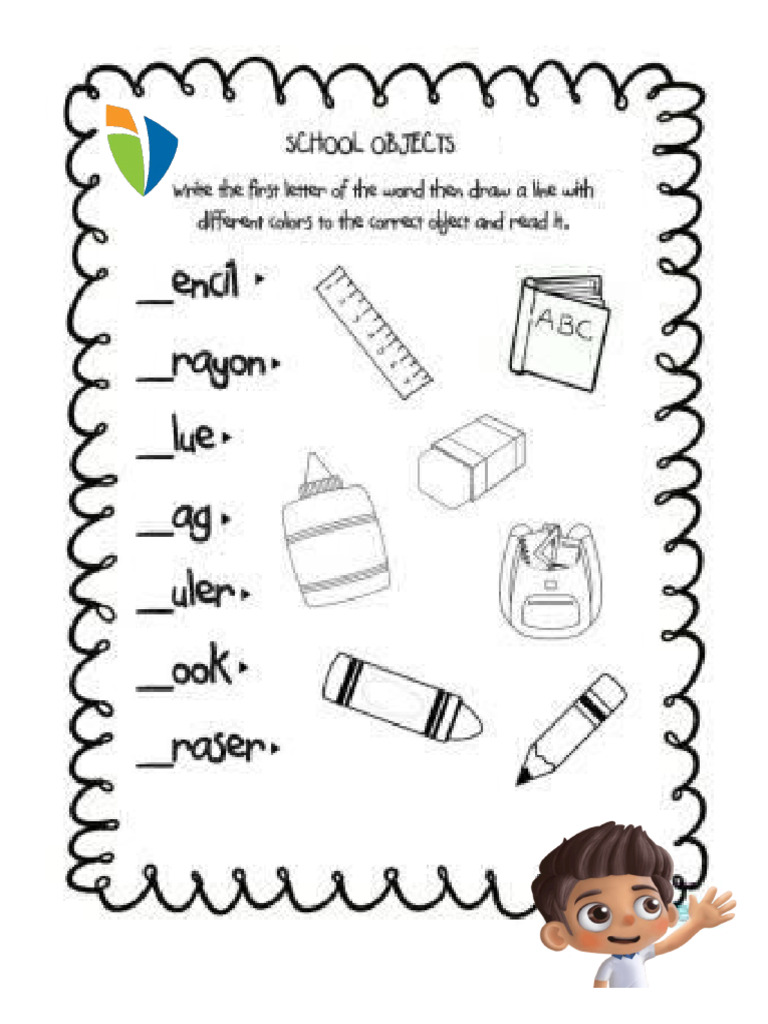 Classroom Objects and Numbers | PDF