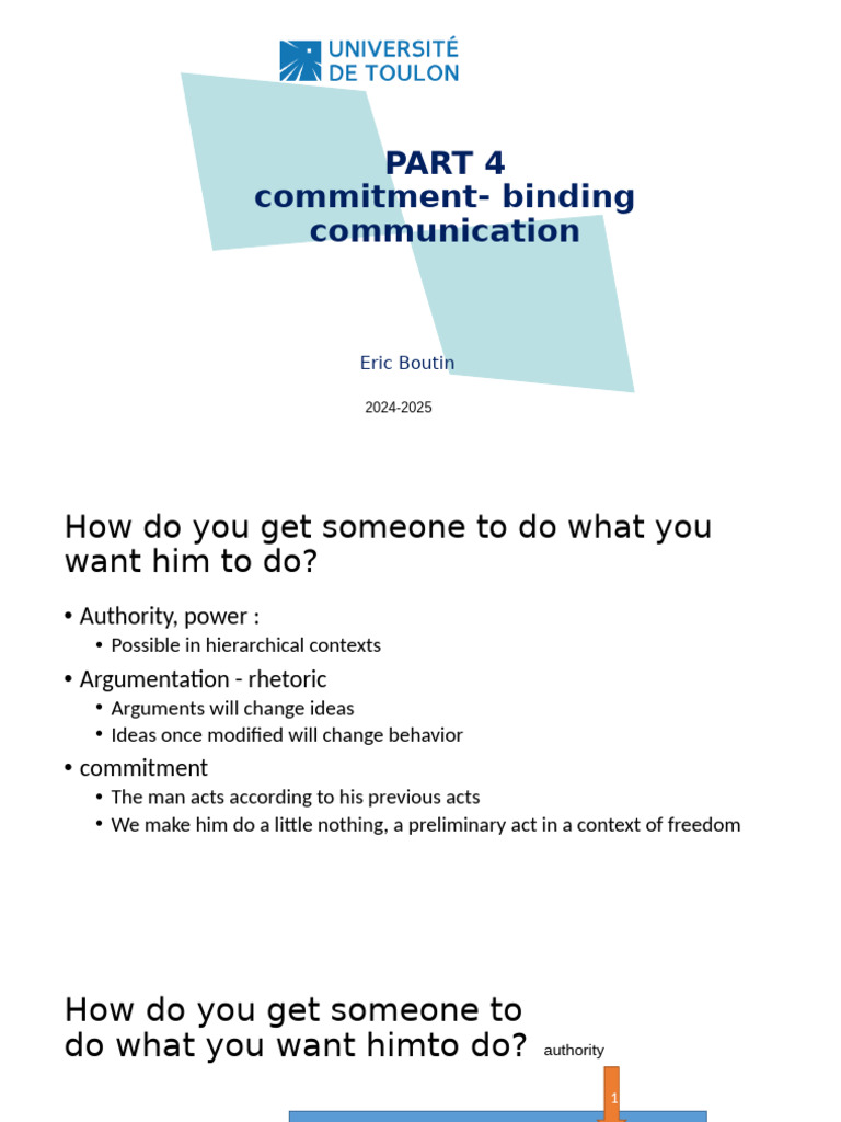 4 - Binding Communication | PDF | Social Psychology | Psychological ...