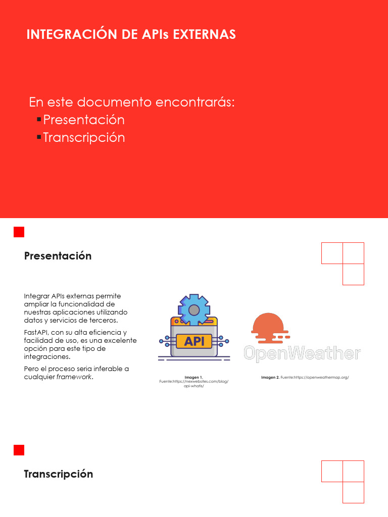 Integración de APIs con FastAPI | PDF | Aplicación movil | Informática