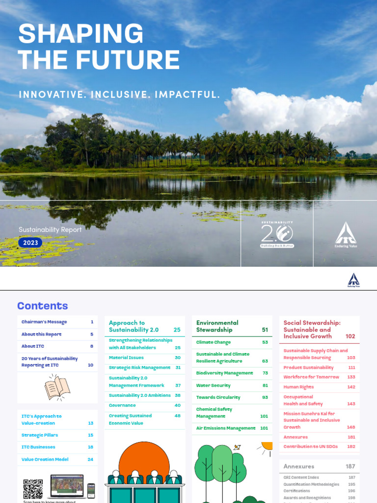 ITC Sustainability Integrated Report 2023 | PDF | Climate Change ...