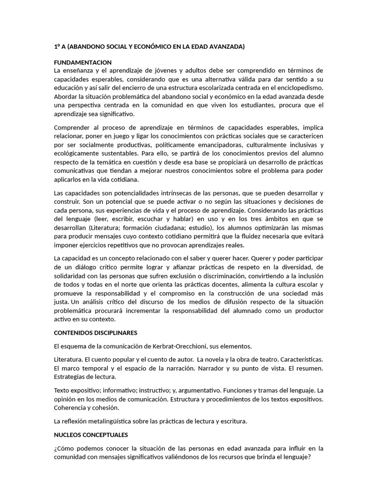 1ro SEGUNDO MODULO 2024 - CENS 456 | PDF | Aprendizaje | Enseñando