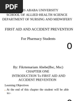 Basic First Aid Red Cross | PDF | First Aid | Cardiopulmonary Resuscitation
