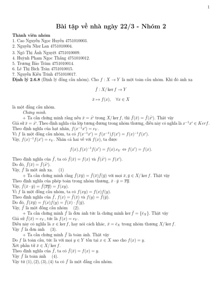 22-3 BTVN nhóm 2 SPTK47 | PDF