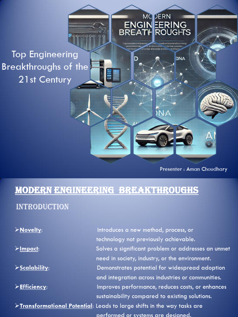 21st Century Engineering Breakthroughs | PDF | Artificial Intelligence ...