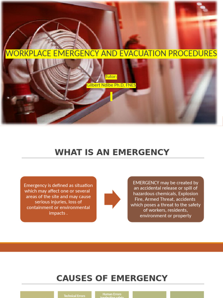 Training On Emergency Evacuation Procedures | PDF | Emergency ...