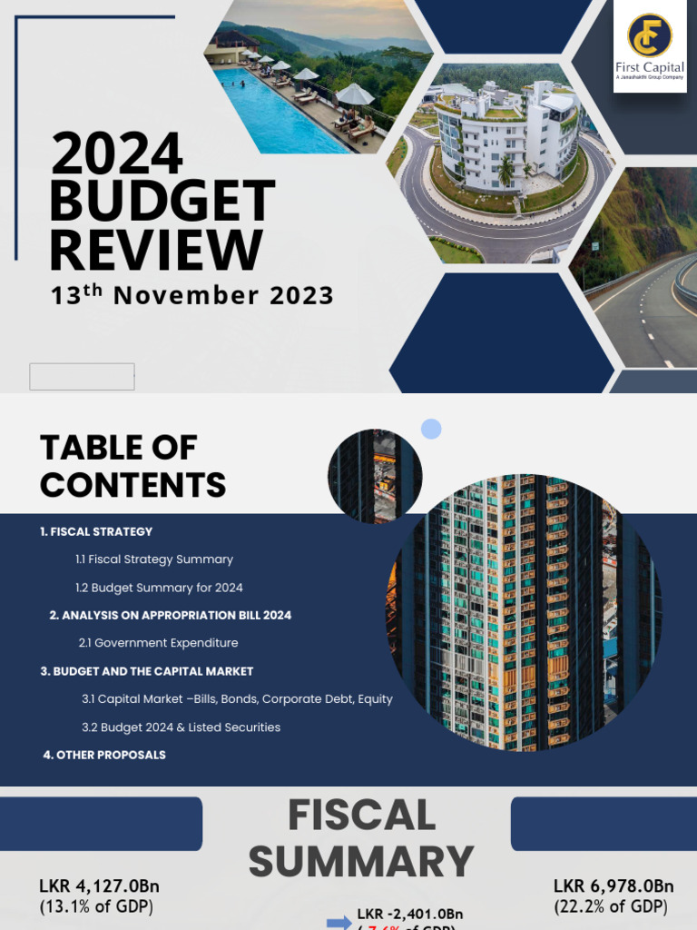 FC-Budget-Review-2024 | PDF | Cost Of Living | Government Budget Balance