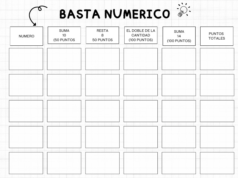 Basta Numérico - Archivo | PDF