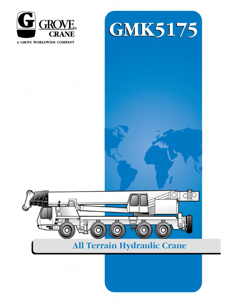 Grove GMK 5175 - Metric Load Chart | PDF