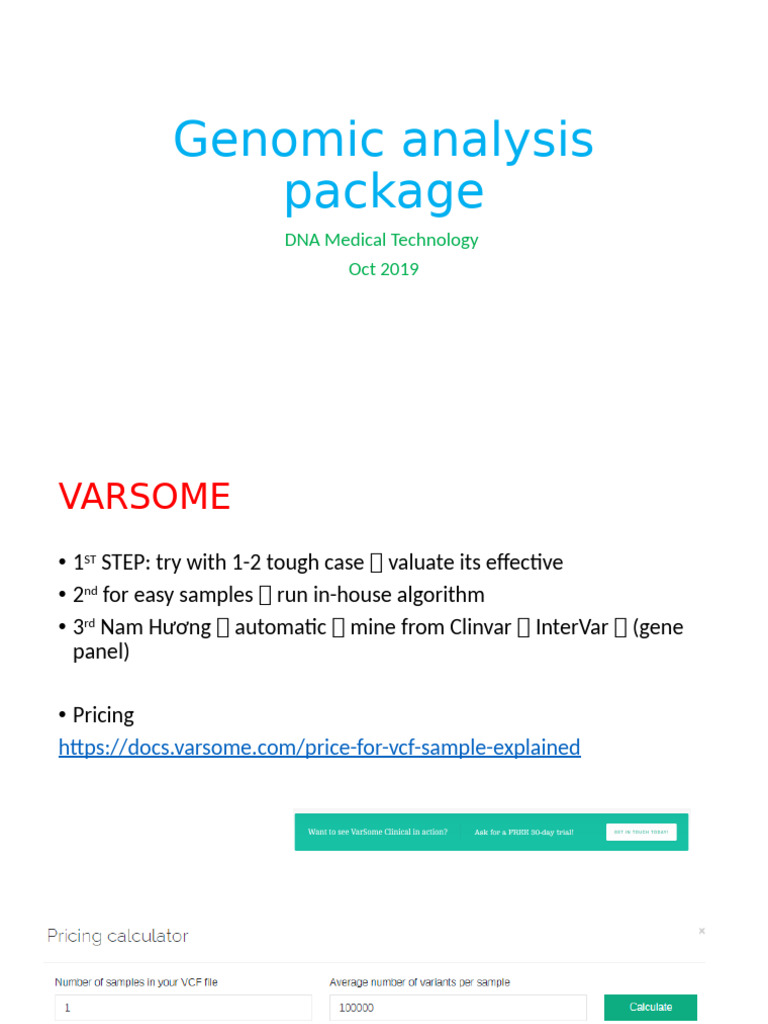 Genomic Analysis and Variant Calling Guide | PDF
