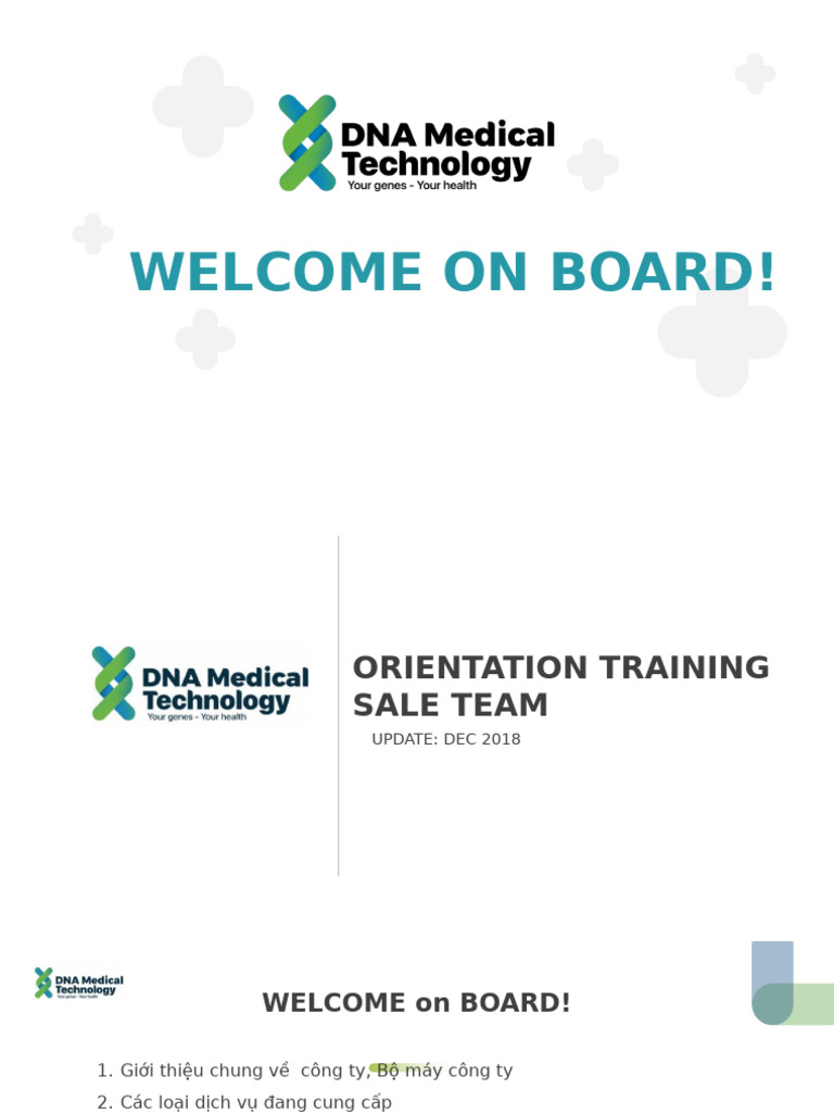 DNA Training Material - 191218 | PDF