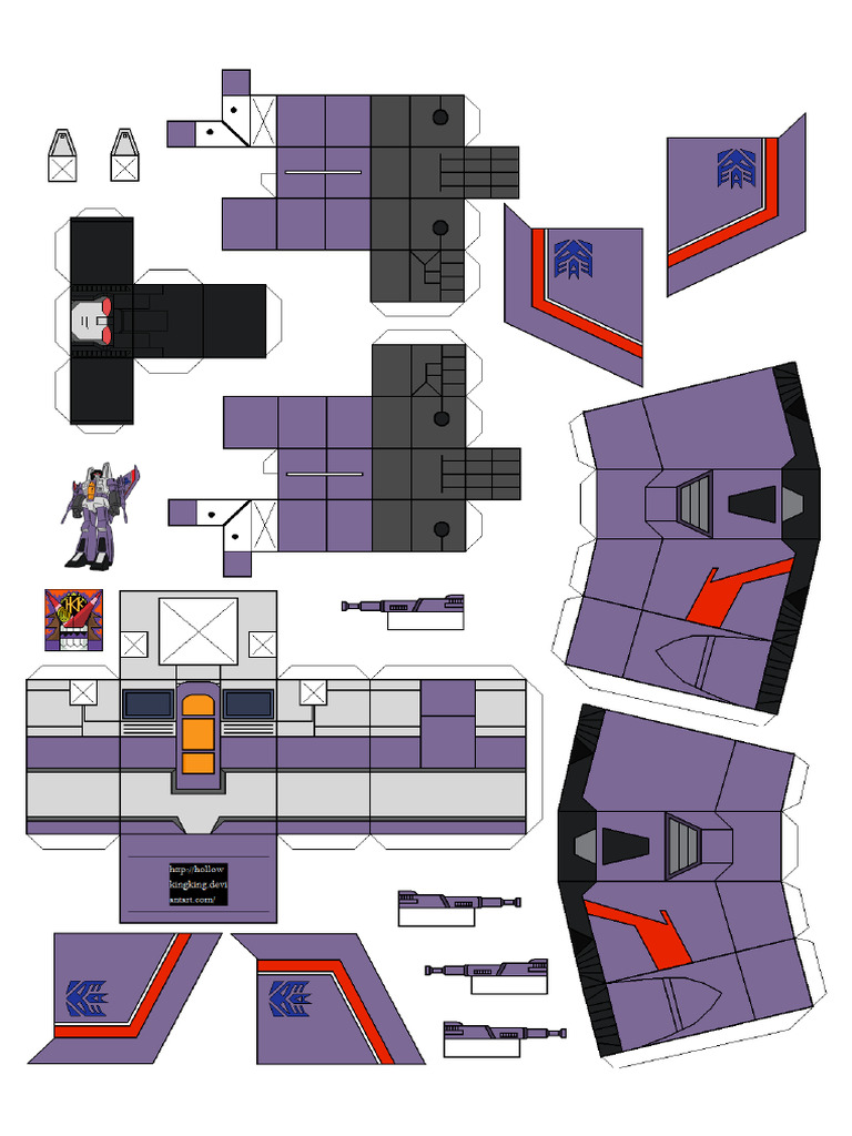 Set of Seekers Transformers Paper Toys Paper Craft | PDF