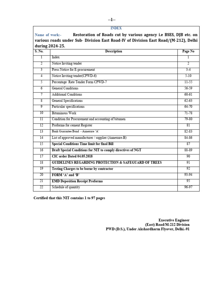 Tendernotice 1 | PDF | Banks | Money