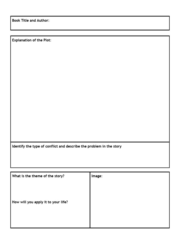 Trimester 1 Book Project Template | PDF