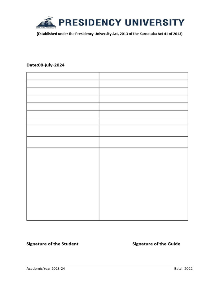 SOC Internship Joining Report | PDF