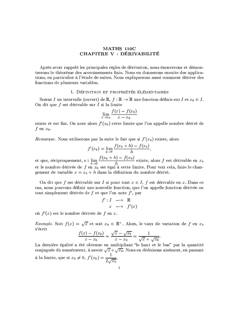 Cours 4 | PDF