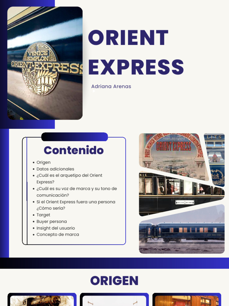 Voz y Tono del Orient Express | PDF