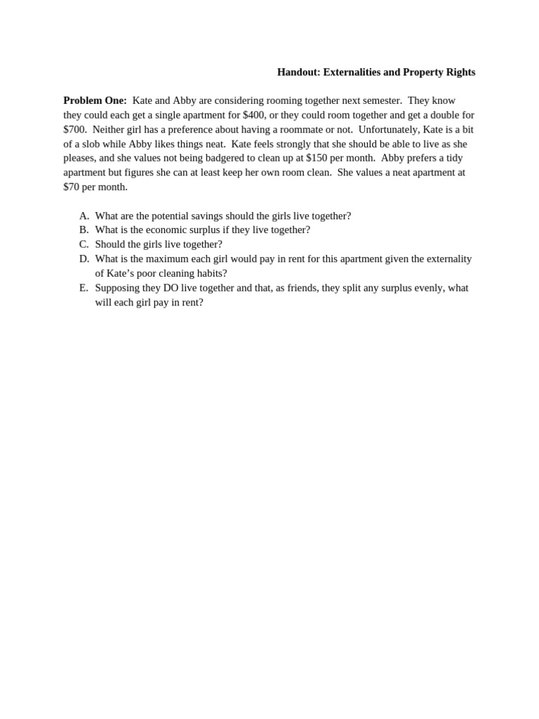 Handout Chapter Eleven A | PDF | Economics | Microeconomics