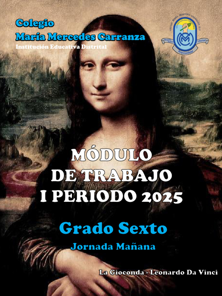 6. Módulo Para El Aprendizaje Grado Sexto Primer Periodo JM - 2025 ...