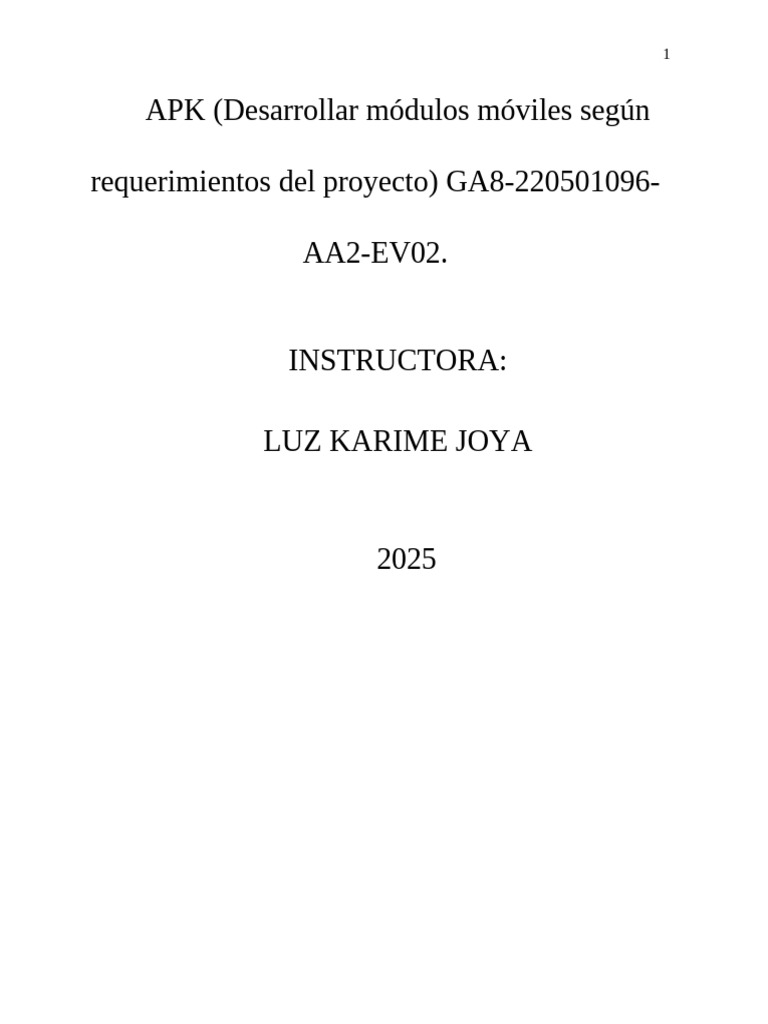 APK Desarrollar Modulos Movil Segun Requerimientos Del Proyecto GA8 ...