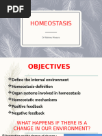 Lab Report # 1 - HOMEOSTASIS | PDF | Homeostasis | Stimulus (Physiology)