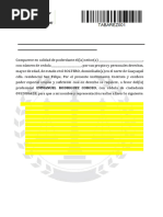Modelo de Minuta de Poder General | PDF | Ley común | Justicia