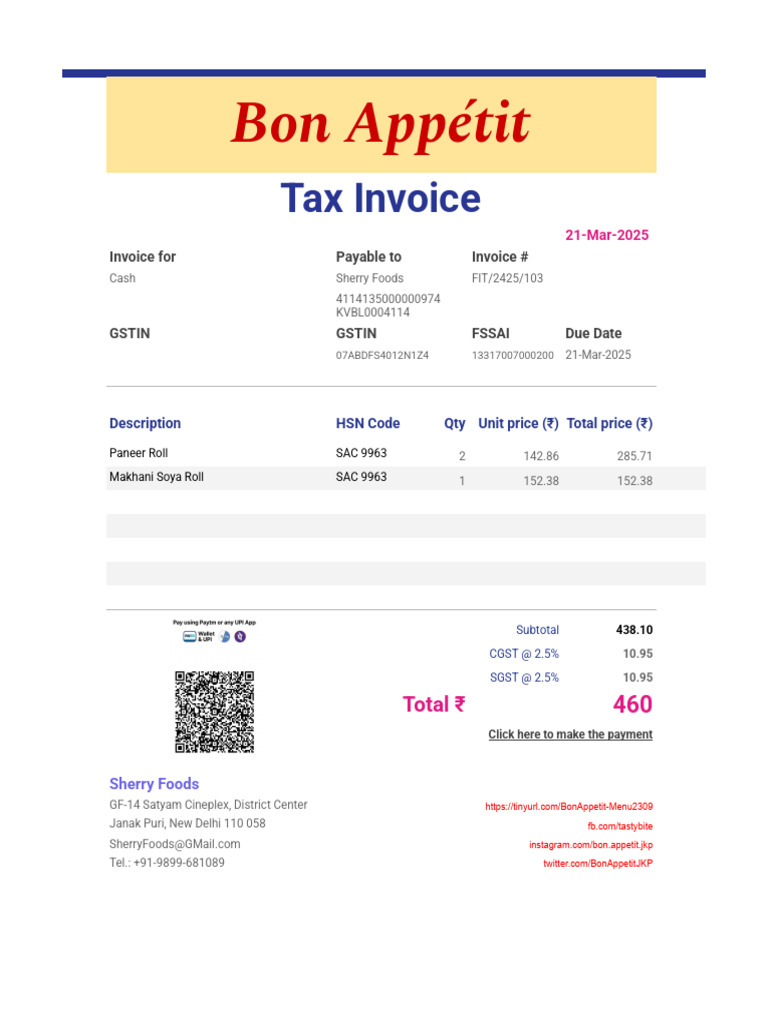 SF Invoice - DailyInv (17) | PDF