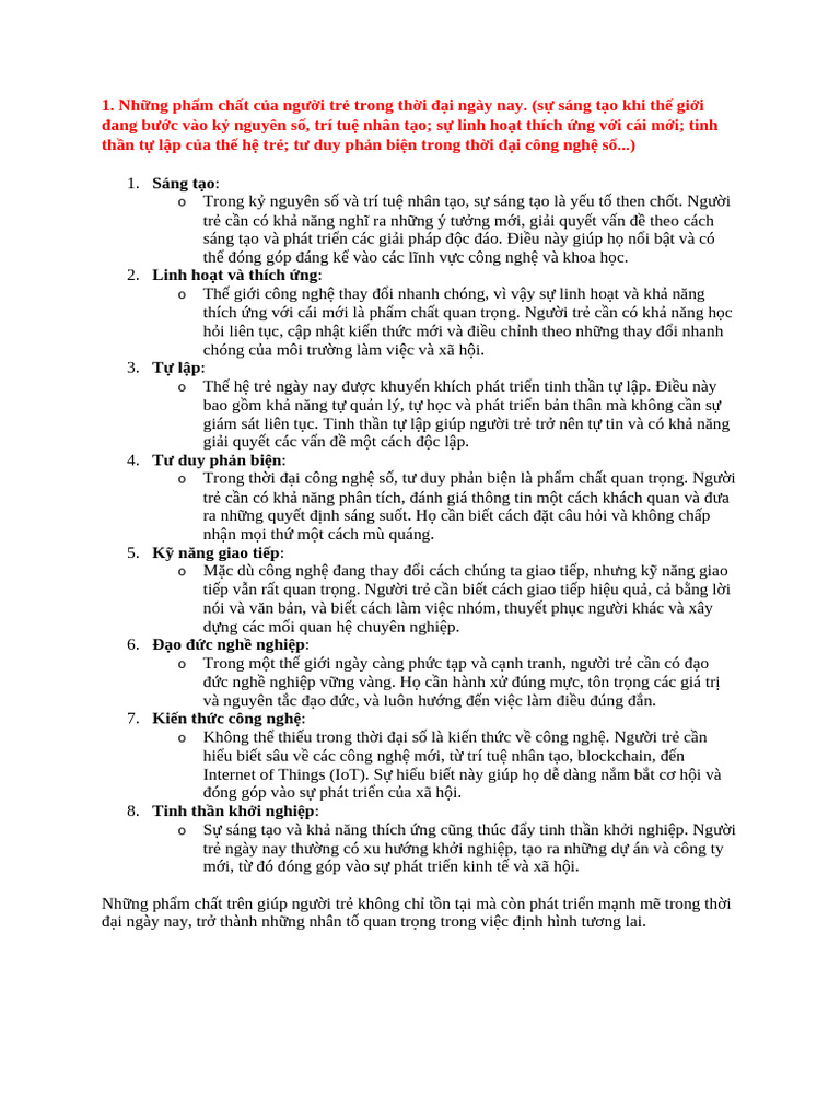 12 Chủ đề NLXH | PDF