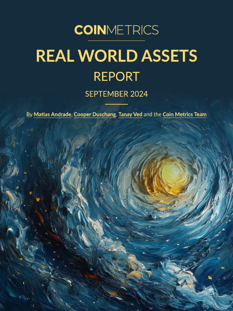 Coinmetrics Research - Real World Assets | PDF | Cryptocurrency ...