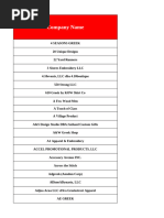 Delta Sigma Theta Vendor List | PDF