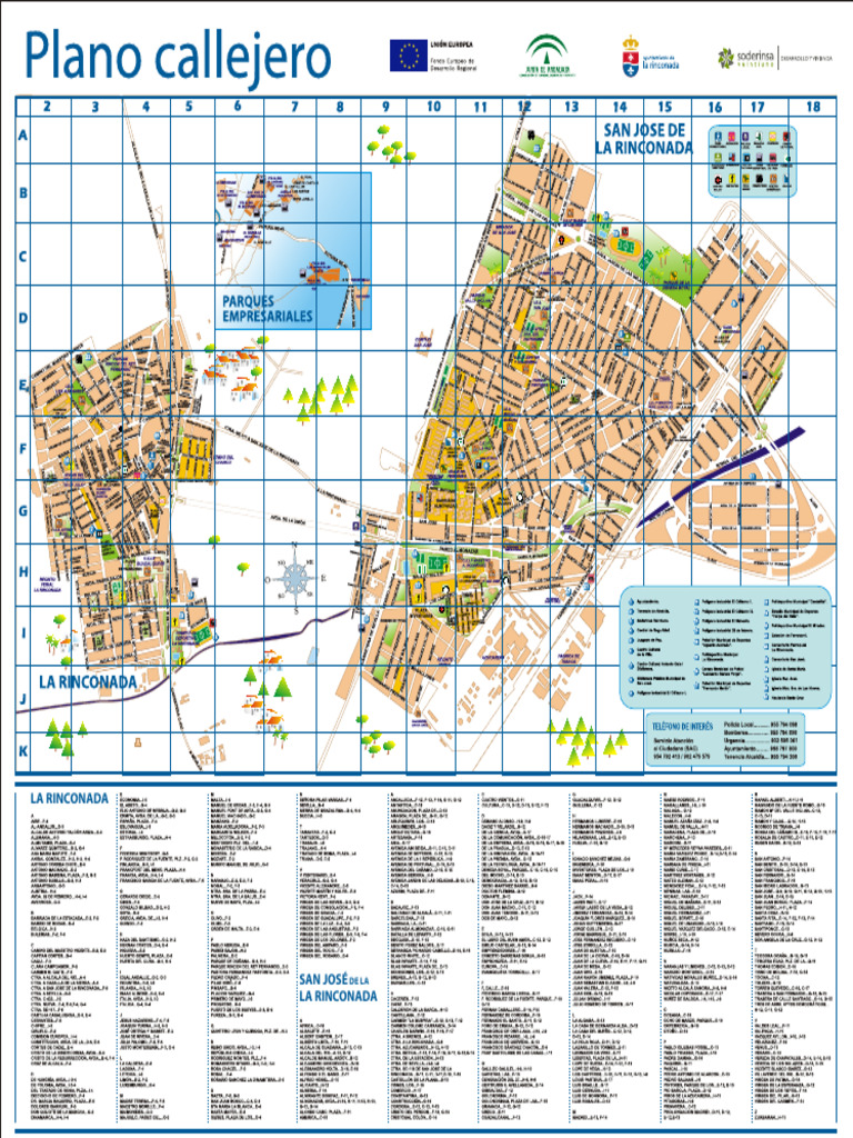 Plano de LA RINCONADA 22 SEPT - Trazado BLANCO | PDF