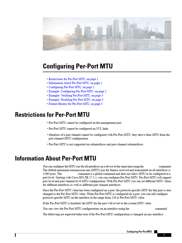 configuring_per_port_mtu | PDF | Computer Science | Internet Protocols