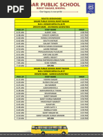 Surat Bus Route Timings Guide | PDF