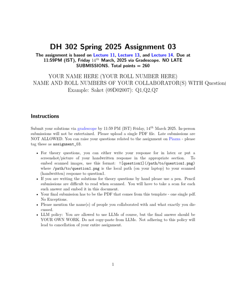 DH302 Spring2025 Assignment03-Problems | PDF | Categorical Variable | Applied Mathematics