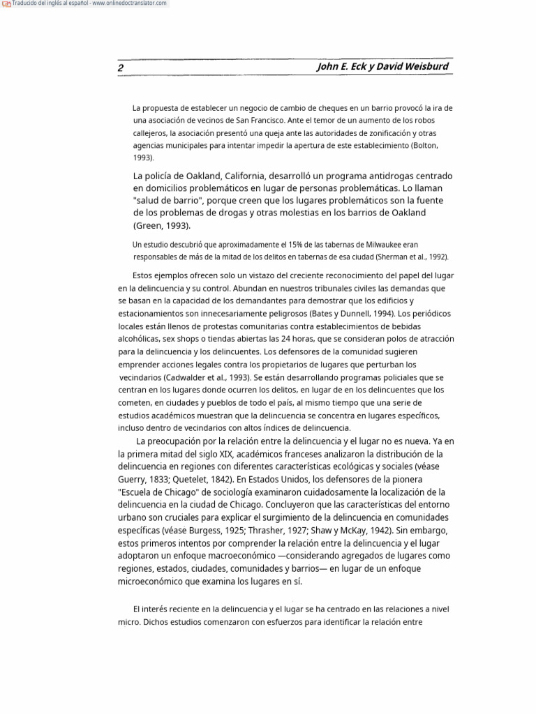 Crime Places in Crime Theory - En.es | PDF | Prevención del crimen ...
