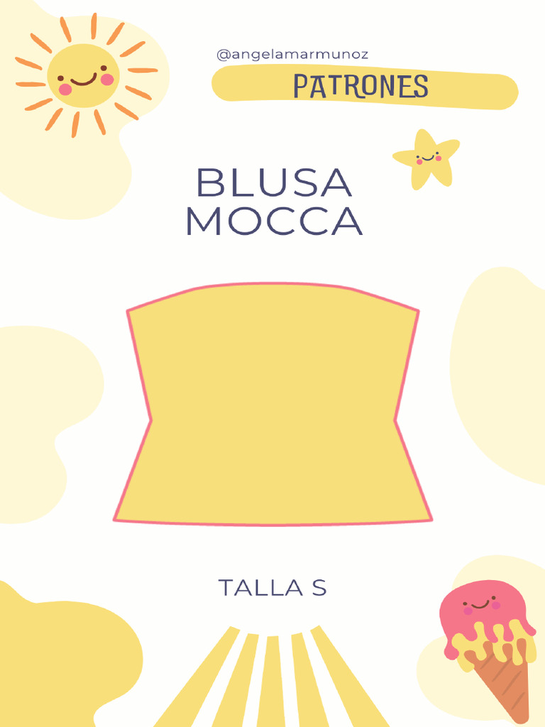 Patrón Blusa Mocca A4 | PDF