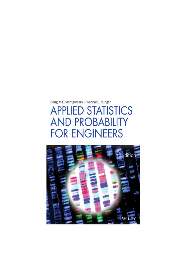 (eBook PDF) Applied Statistics and Probability for Engineers 7th ...