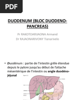 Duodénum | PDF | Pancréas | Anatomie