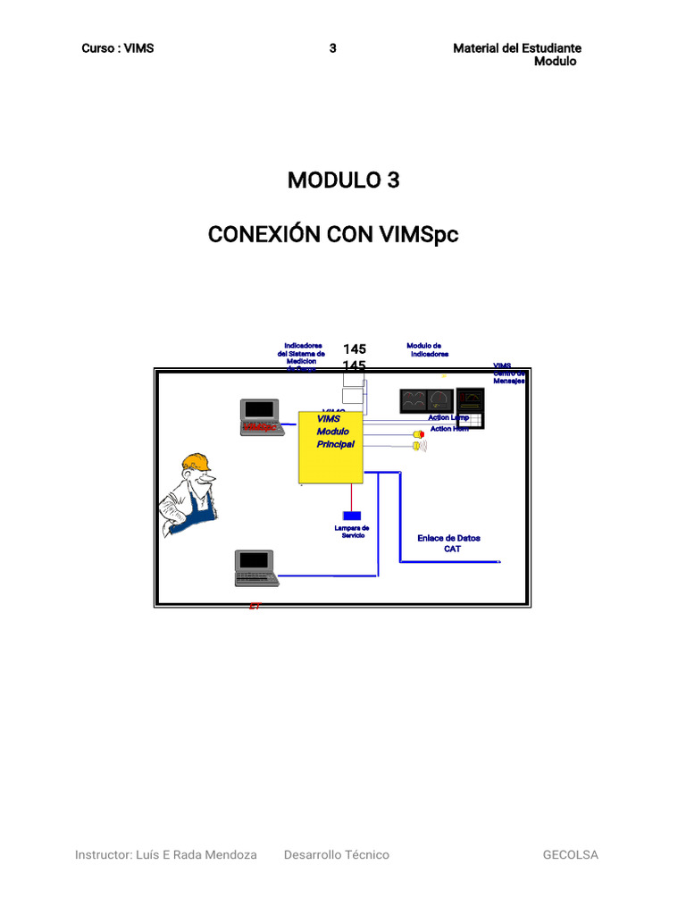 Conexión y Uso de VIMSpc en VIMS | PDF