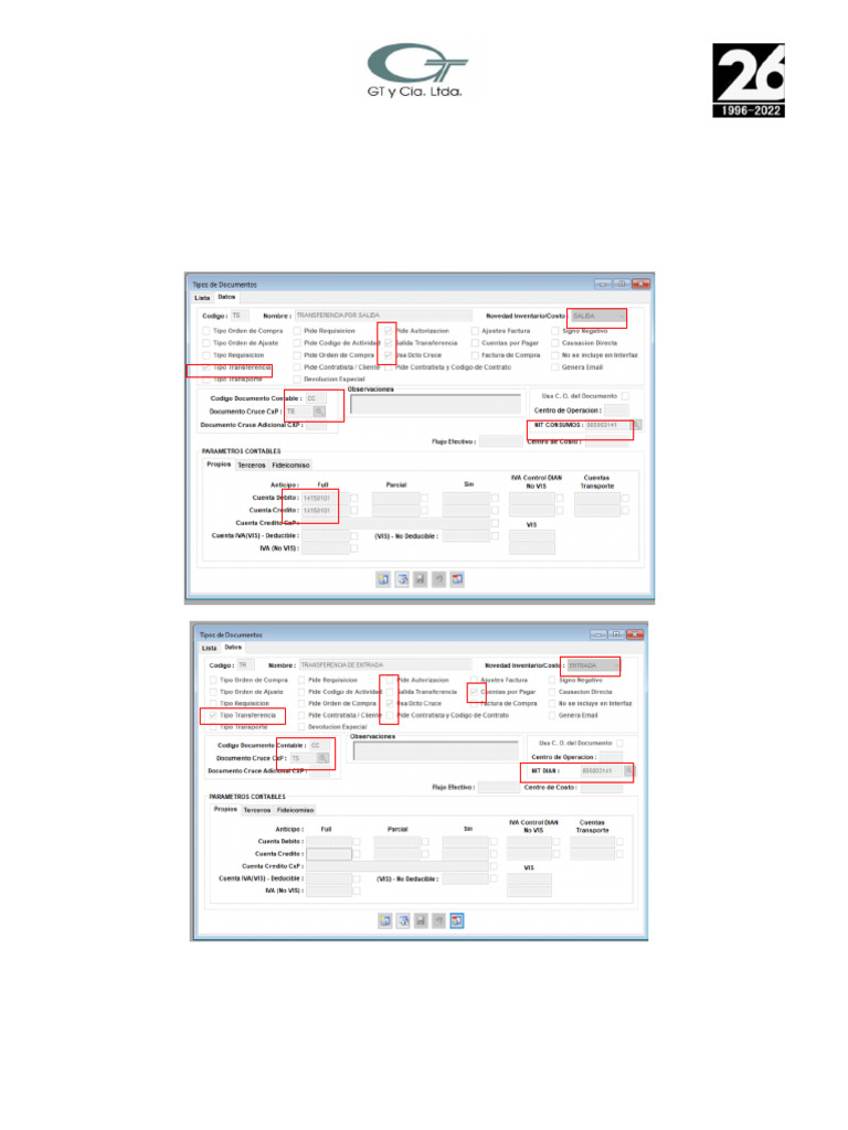 Transferencias en Software Edificar | PDF | Software | Contabilidad